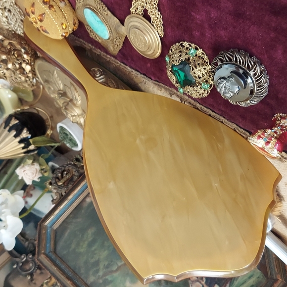 Vintage | Accessories | Vintage Celluloid Large Mirror | Poshmark